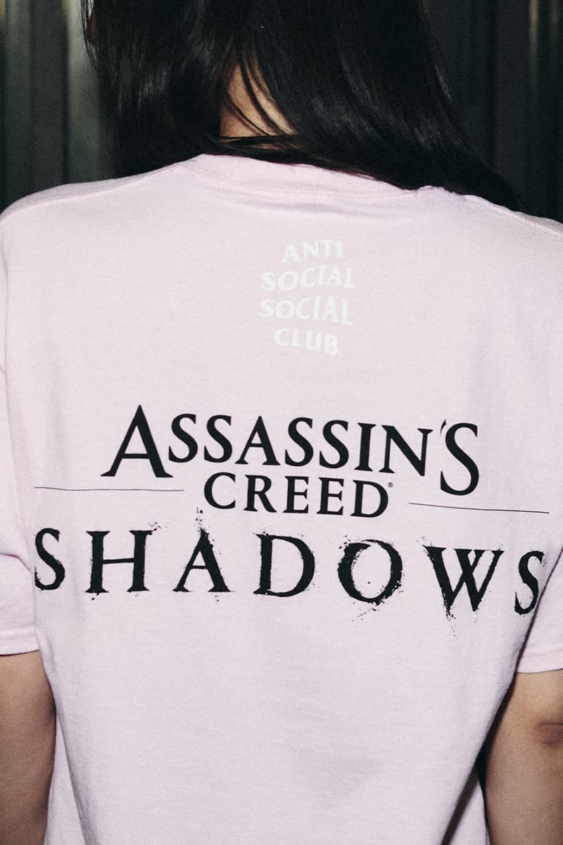 'Assassin's Creed Shadows' Anti Social Social Club Collaboration Collection Release Info | Hypebeast
