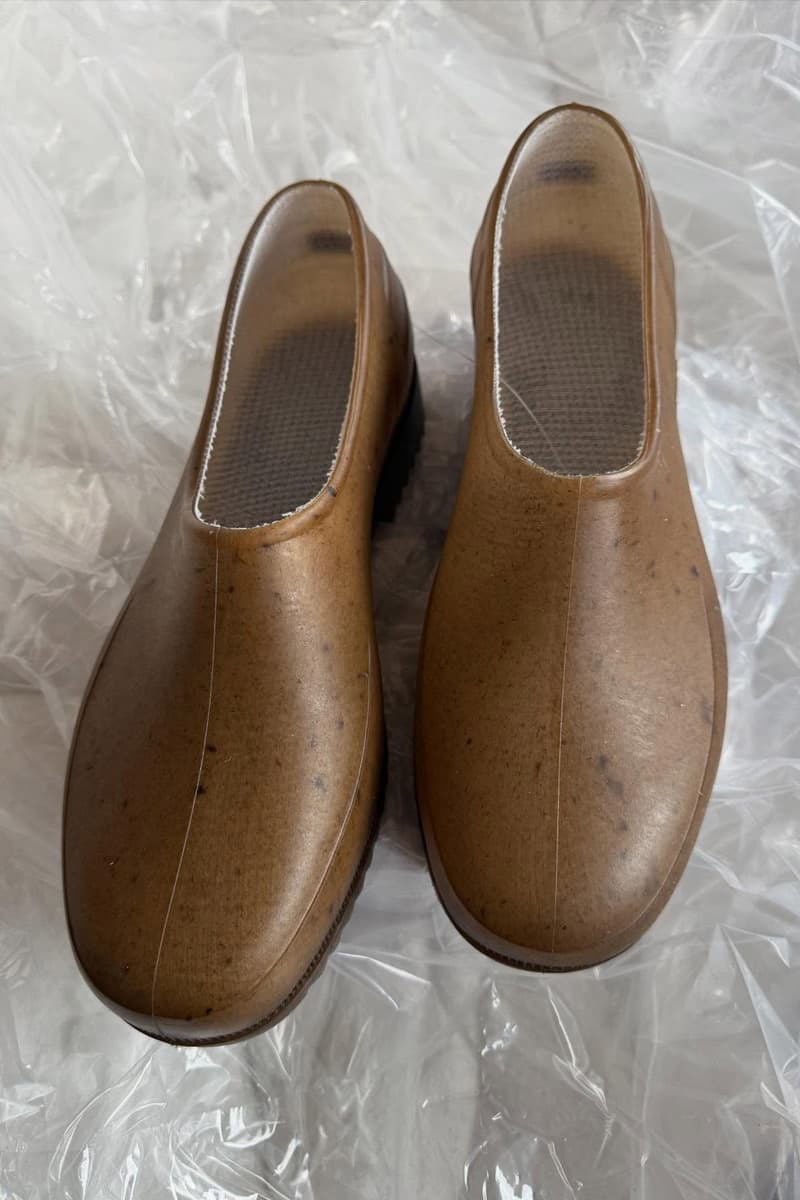 JJJJound Makes Its Mark on Plasticana Garden Clogs | Hypebeast