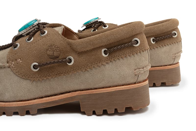 Packer x Timberland 3-Eye Handsewn Boat Shoe Santa Fe | Hypebeast