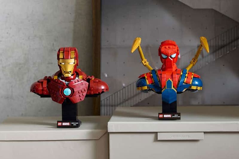 LEGO x Marvel Mini Bust Collection Release Info | Hypebeast