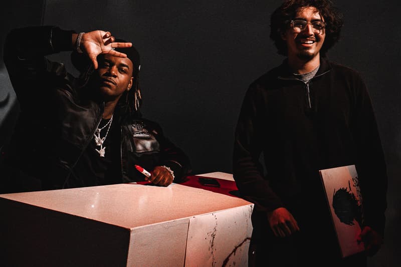 Closer Look: Ken Carson's Vinyl Signing | Hypebeast