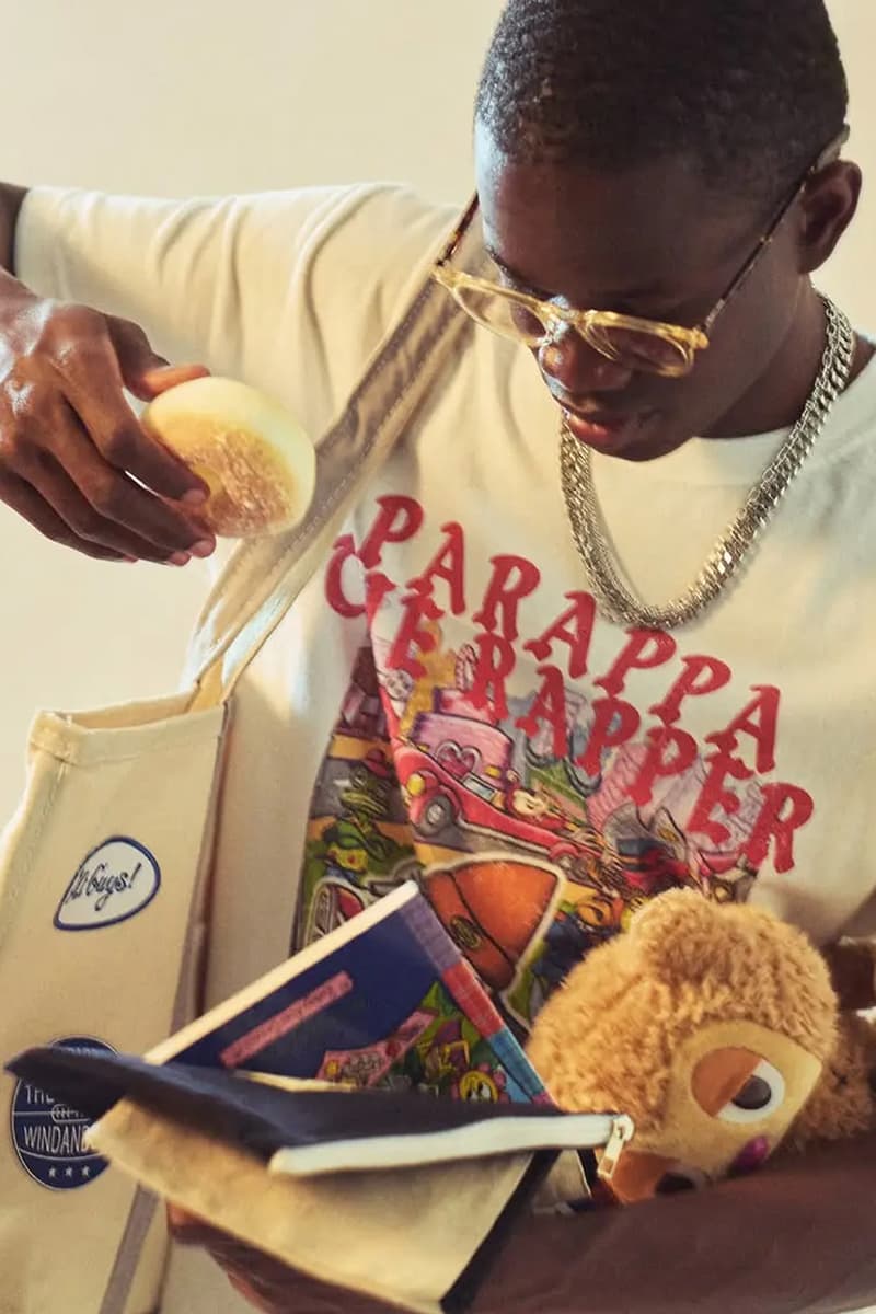 ウィンダンシーと『パラッパラッパー』によるコラボコレクションが登場 | Hypebeast.JP