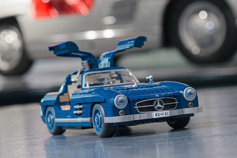 Mattel Brick Shop Mercedes Benz 300 SL Set Info | Hypebeast