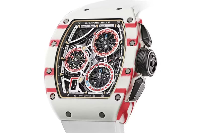 Richard Mille RM72 01 Charles Leclerc Watch Info | Hypebeast
