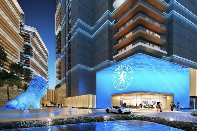 Chelsea FC World's First Football-Themed Residences Dubai | Hypebeast