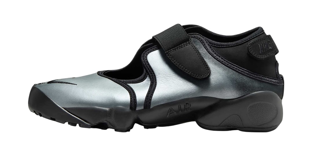 Nike Air Rift “Metallic Silver/Black” Release Info | Hypebeast