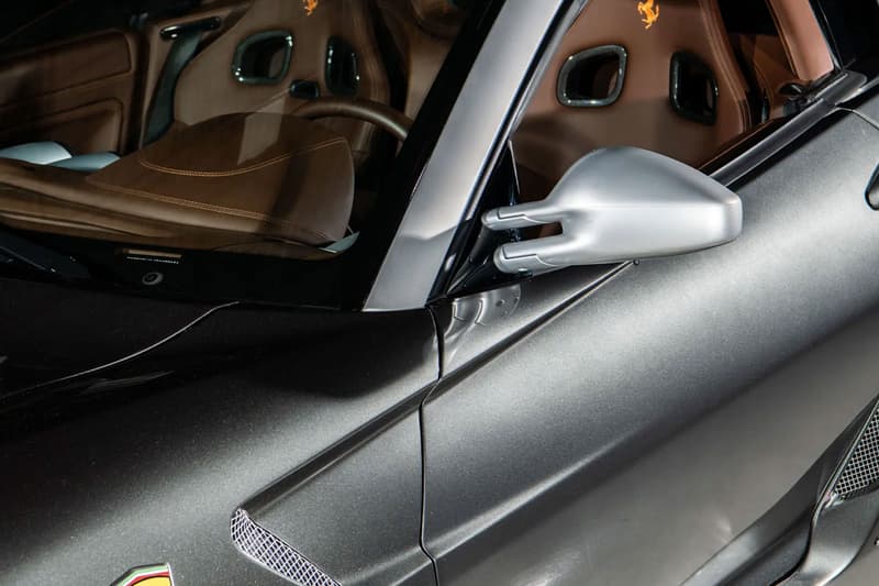 Ferrari SA Aperta Grigio Silverstone Auction Info | Hypebeast