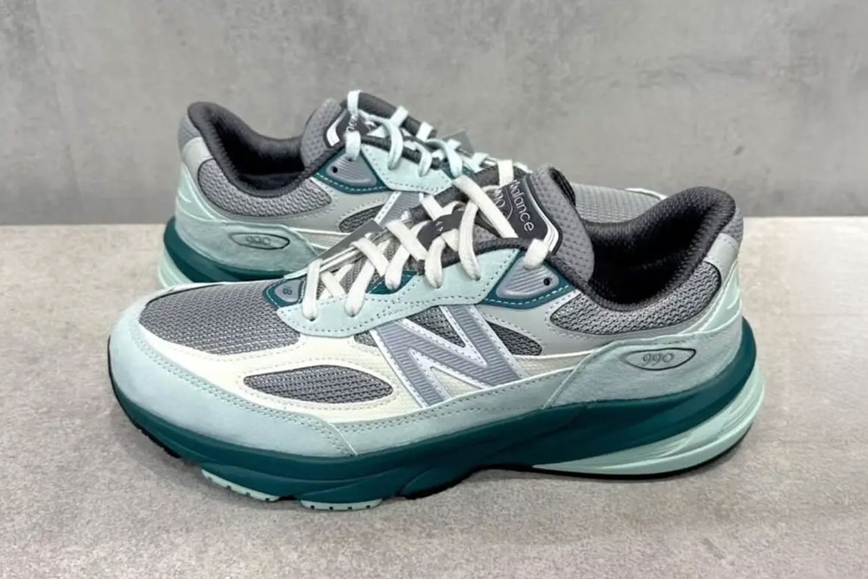 New Balance 990v6 Community Navy Mint Release Info | Hypebeast