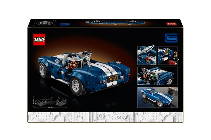 LEGO Shelby Cobra 60 Anniversary Icons Set Info | Hypebeast