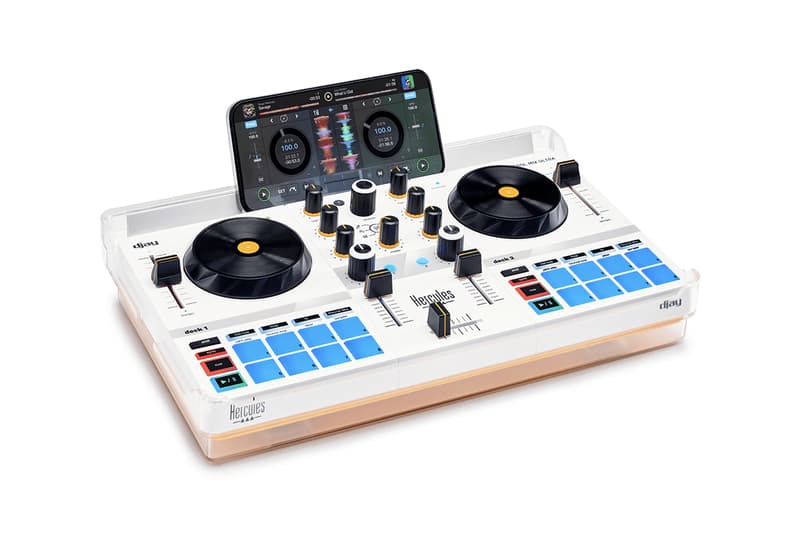 Hercules' DJControl Mix Ultra is a Super-Portable Mobile DJ Controller ...