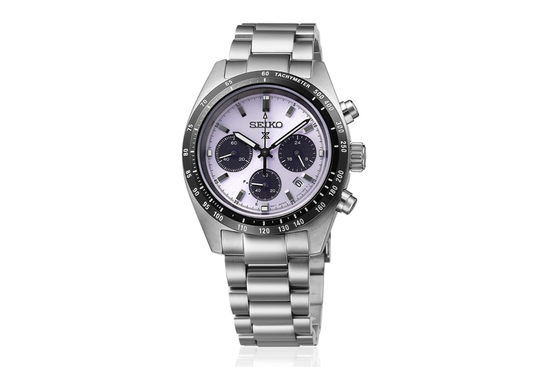 Seiko Prospex Speedtimer Edo Purple SSC955 Info | Hypebeast