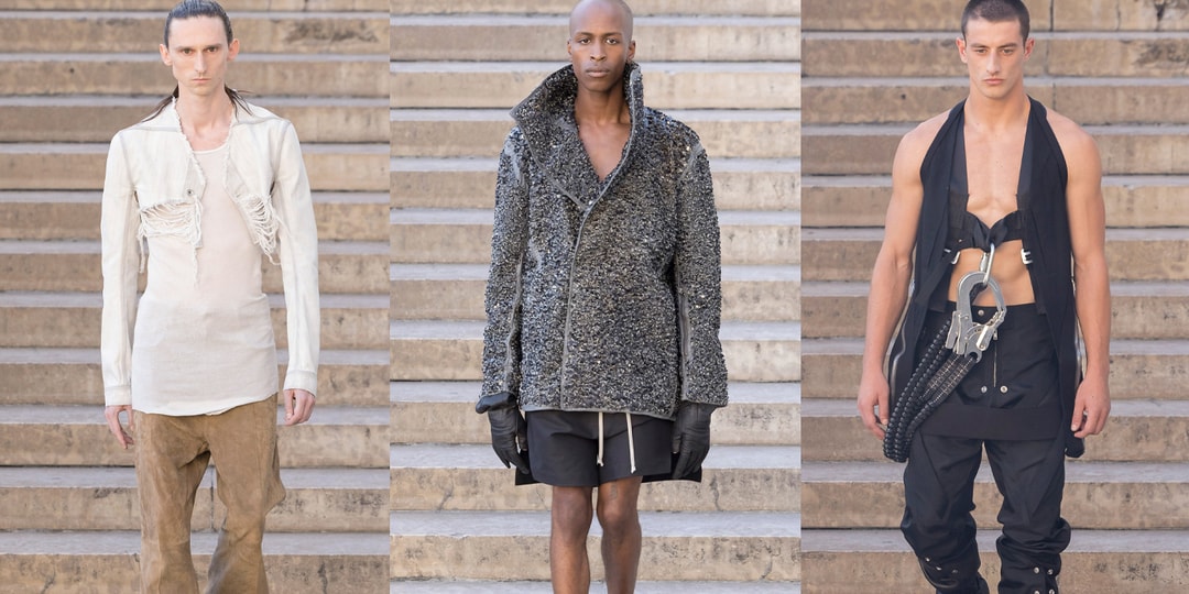 Rick Owens Paris Fashion Week SS26 Collection | Hypebeast