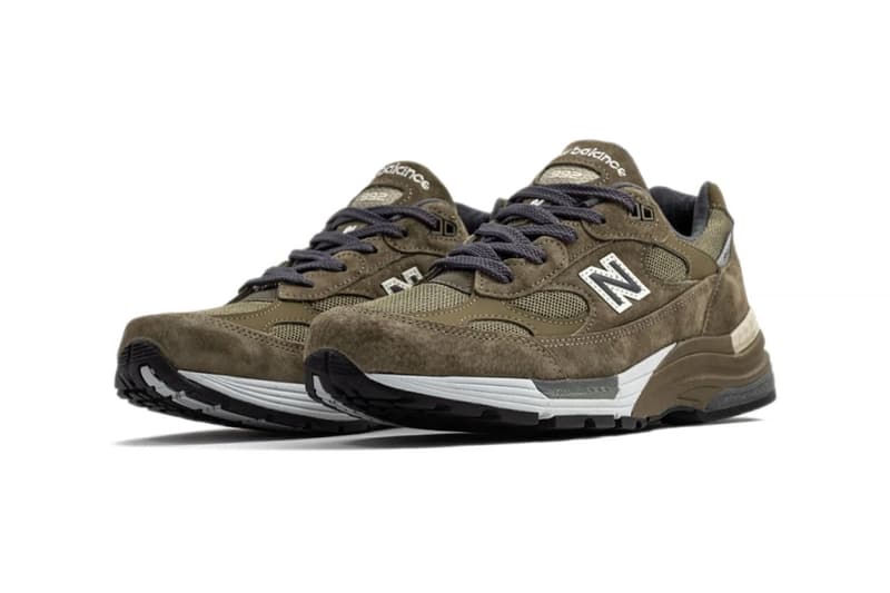 New Balance 992 Made in USA Dark Camo Release Info | Hypebeast