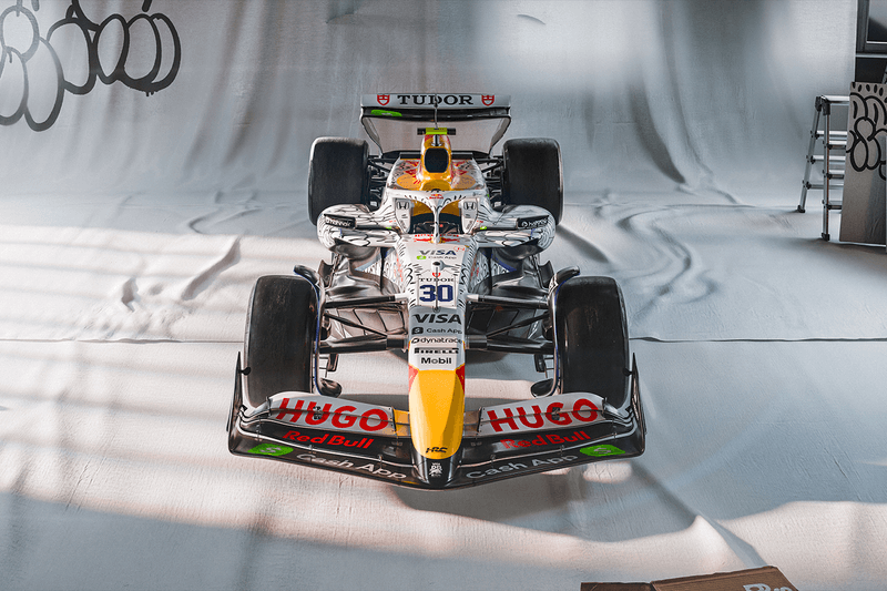 Olaolu Slawn x VCARB HUGO F1 Car Collaboration | Hypebeast