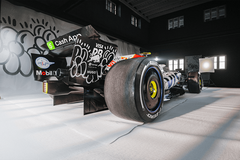 Olaolu Slawn x VCARB HUGO F1 Car Collaboration | Hypebeast