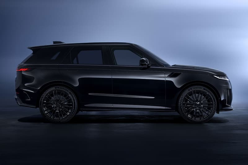 Range Rover 发表 635 匹马力全新 Sport SV Black 黑化车型 | Hypebeast