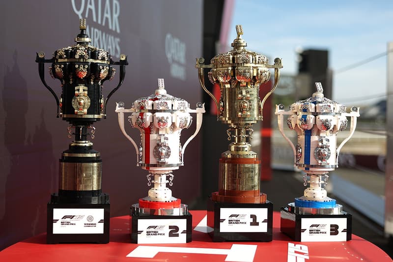 F1 75th Anniversary LEGO Trophies Release Info | Hypebeast
