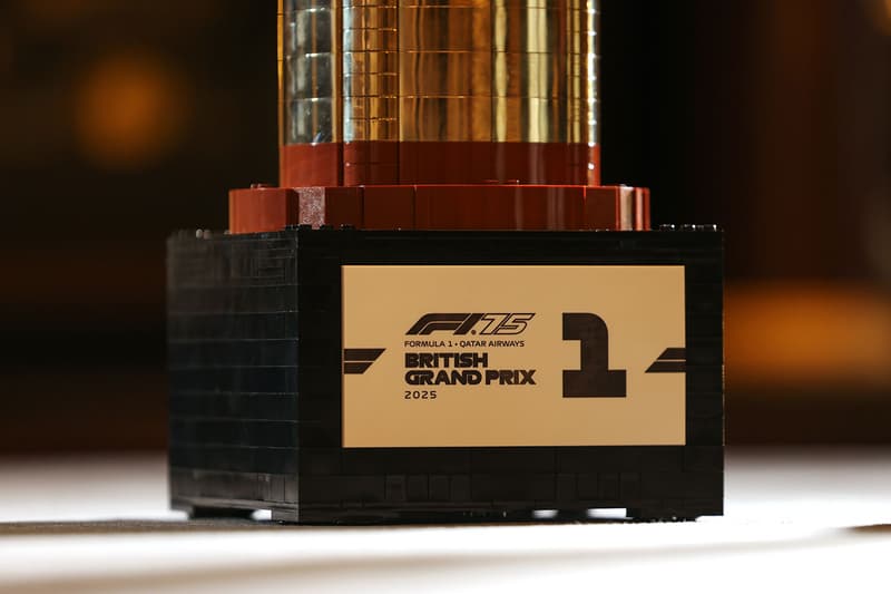F1 75th Anniversary LEGO Trophies Release Info | Hypebeast