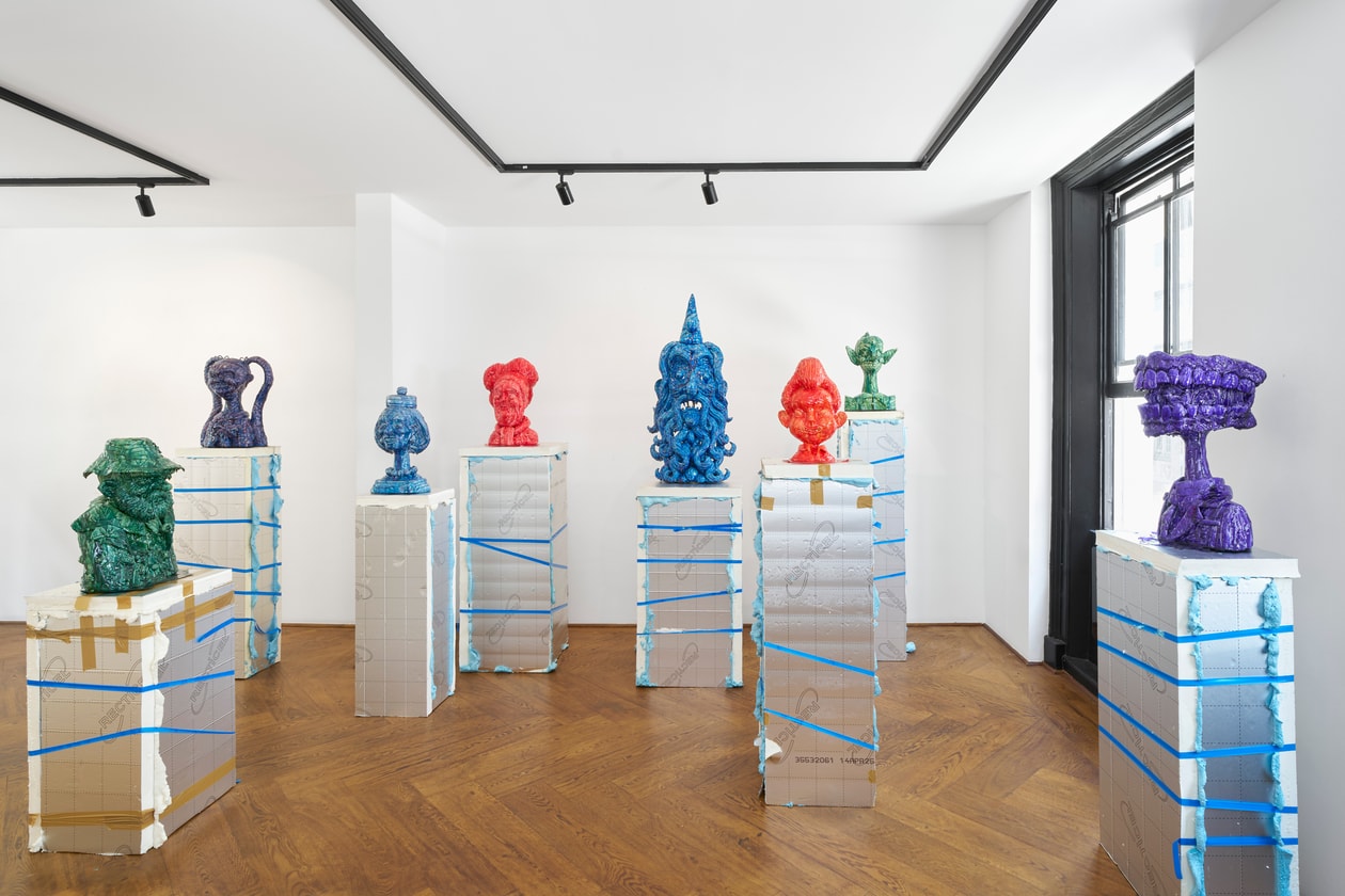 Gary Card 'Gathering Dust' Plaster Takeover London | Hypebeast