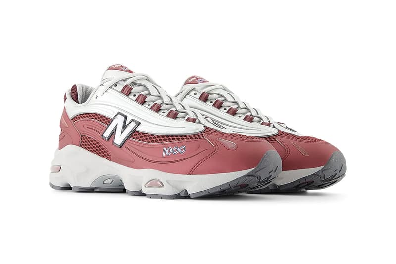 Official Look New Balance 1000 "Monarch Burgundy" | Hypebeast