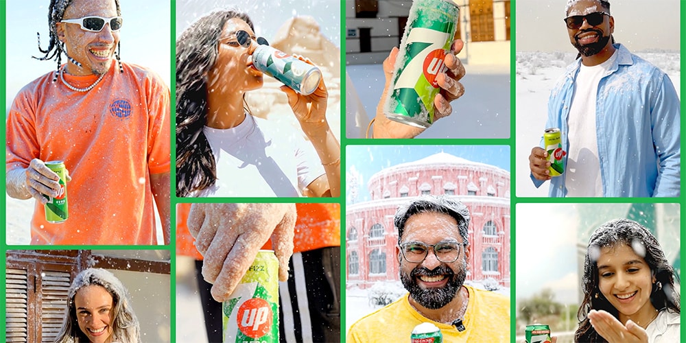 7UP's Digital Campaign Brings Snow to the Hottest Cities | Hypebeast