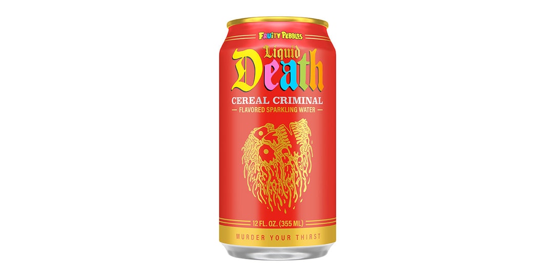 Liquid Death x Fruity Pebbles Water Release Info | Hypebeast