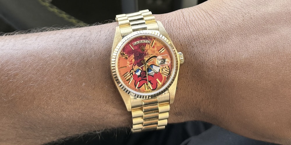Slawn Teases Custom Rolex Day-Date | Hypebeast