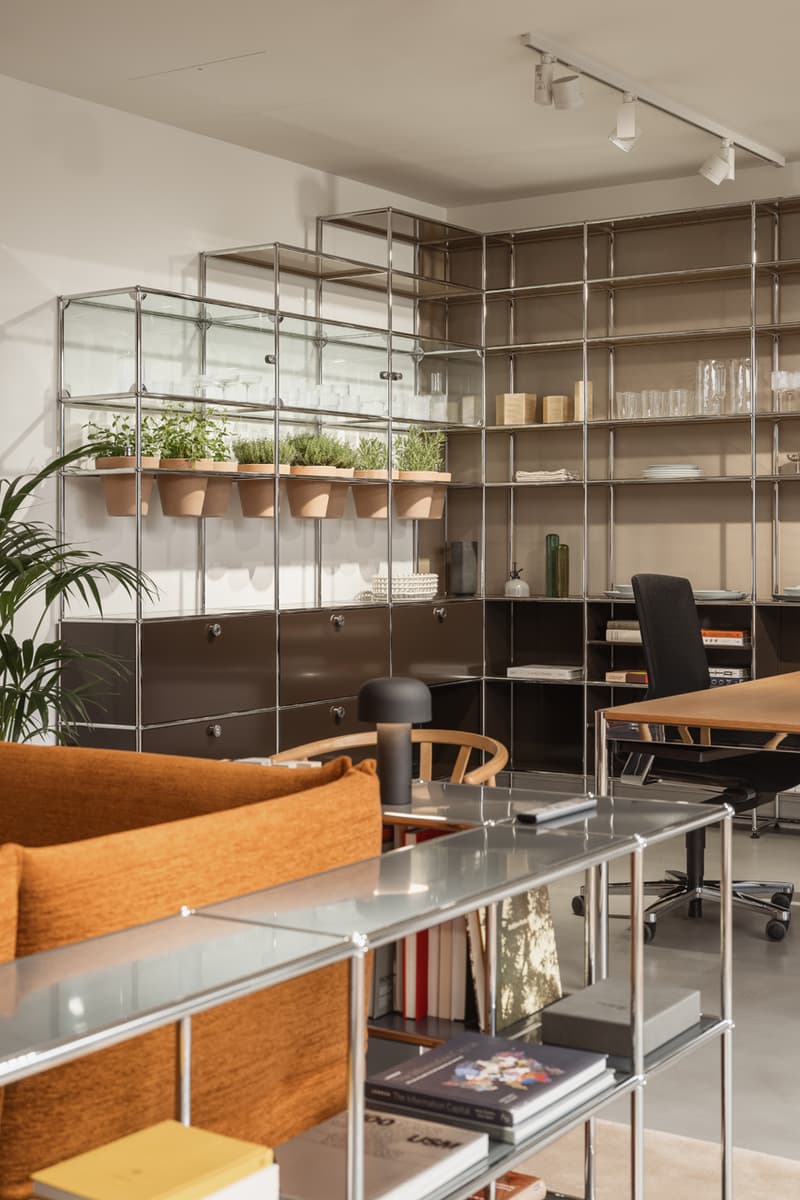 USM Modular Furniture London Marylebone Showroom Store | Hypebeast