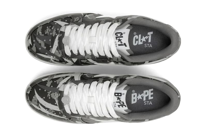 CLOT Bape Sta Digital Trial Camo Release Info | Hypebeast
