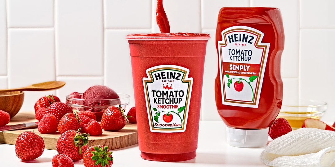 HEINZ and Smoothie King Drop First-Ever Ketchup Smoothie | Hypebeast