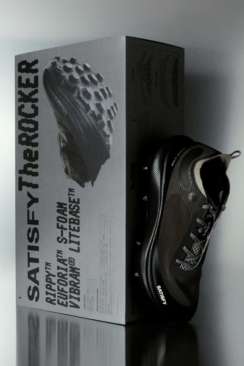 SATISFY TheROCKER 跑鞋本周发售｜定价、发售时间与技术亮点 | Hypebeast