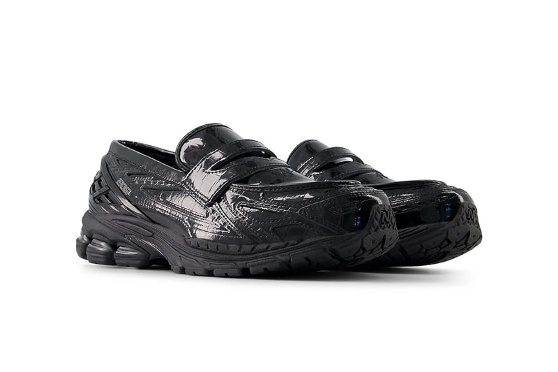 New Balance 1906L Receives Black Patent Croc Leather Release | Hypebeast