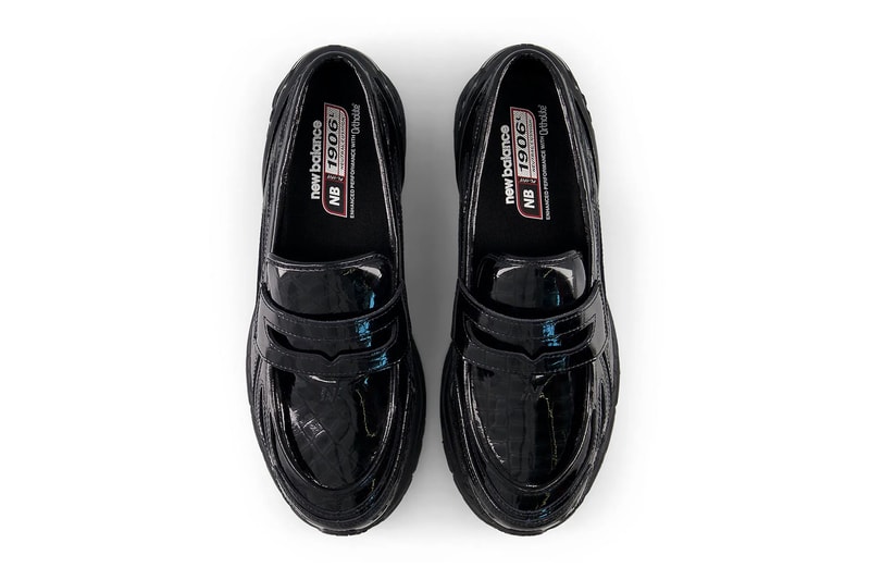 New Balance 1906L Receives Black Patent Croc Leather Release | Hypebeast