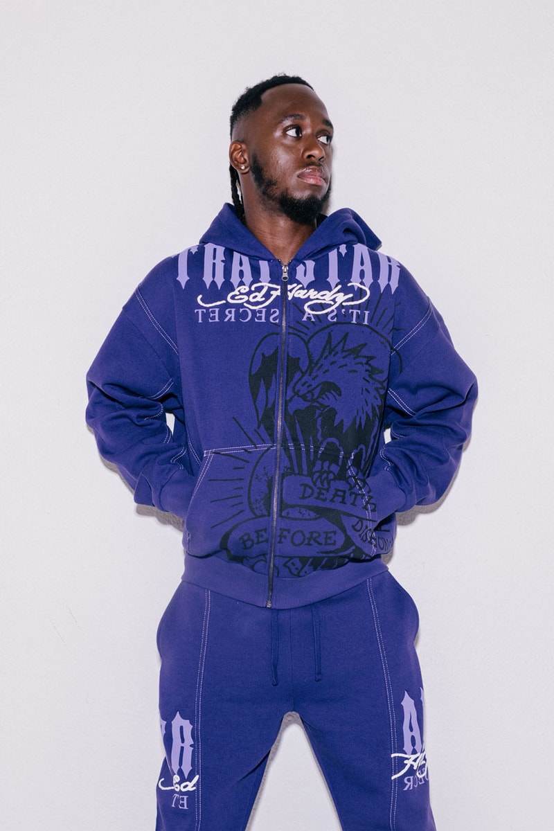 Sheck Wes and Aaron Wan-Bissaka Lead Trapstar and Ed Hardy's Latest ...