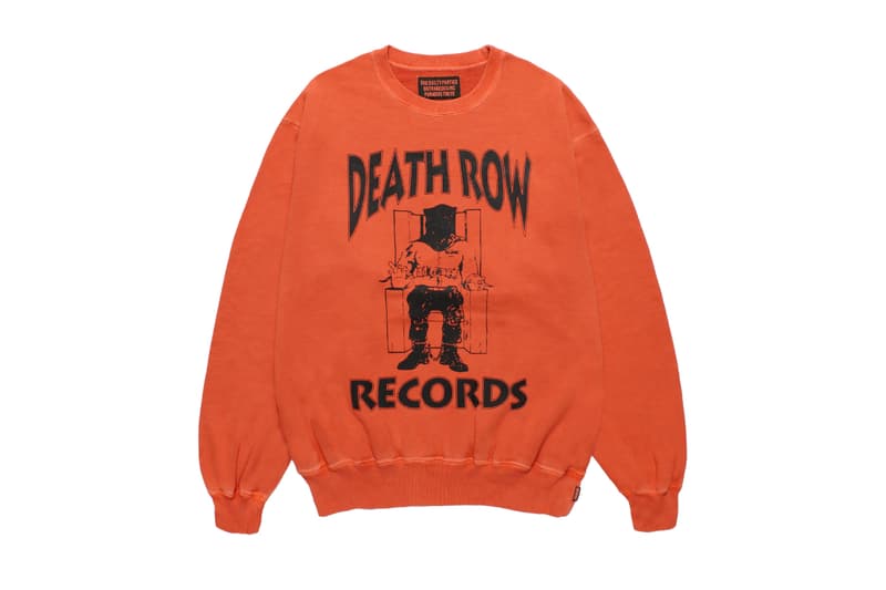 Death Row Records x WACKO MARIA 聯乘系列發售資訊 | Hypebeast