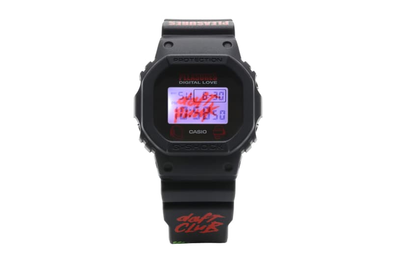 Daft Punk x PLEASURES x Casio G-SHOCK DW5600PDP-1 Watch Release info ...
