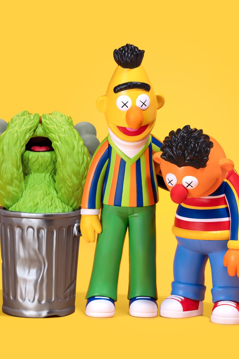 ARR x KAWS x Sesame Street Figures Release Info | Hypebeast