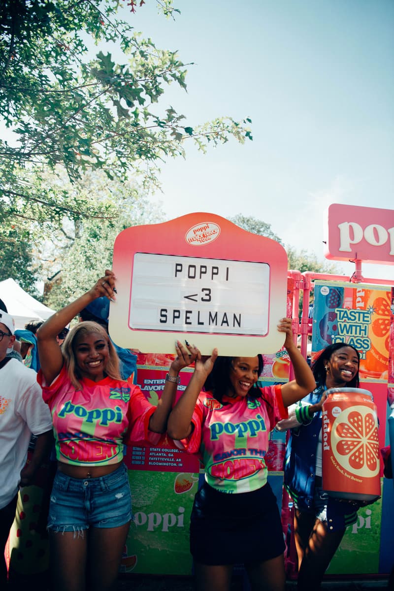 Poppi Takes Its' College Tour to Spelman College | Hypebeast