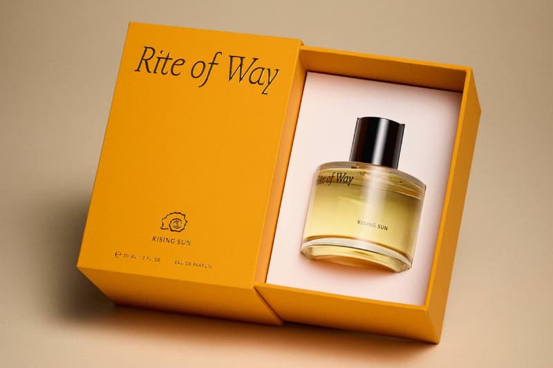 Rite of Way Rising Sun Fragrance Release Info | Hypebeast