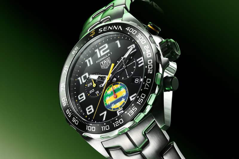 TAG Heuer Formula 1 Chronograph x Senna Info | Hypebeast