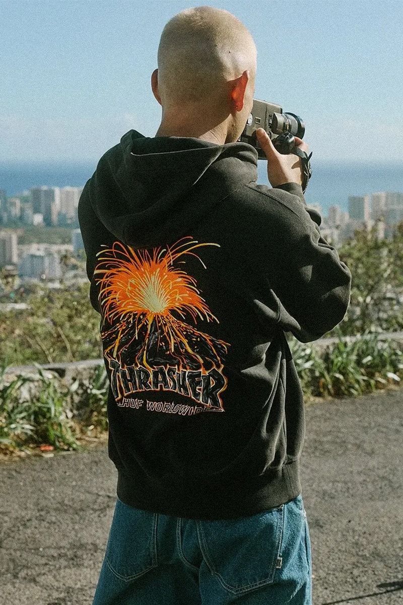 Info Rilis Koleksi FW 2025 HUF x Thrasher | Hypebeast