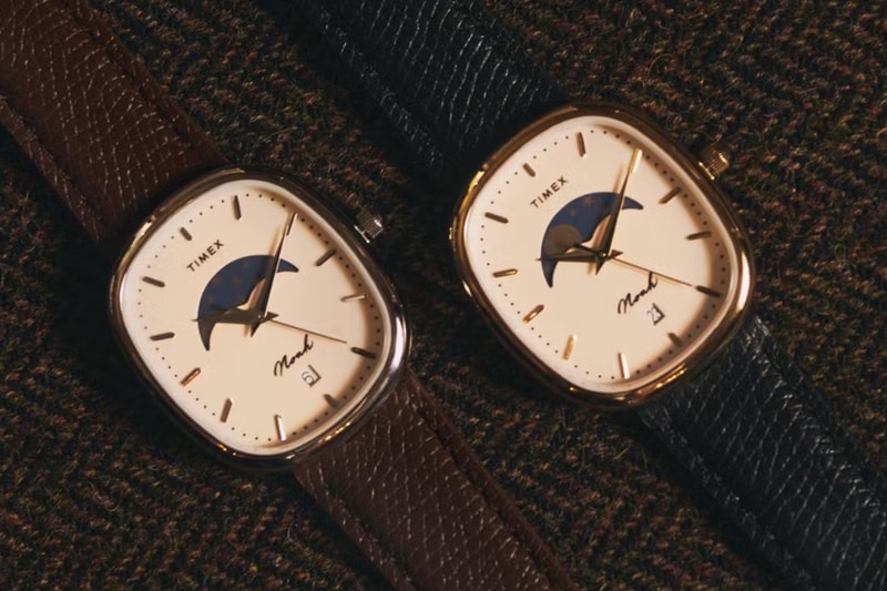 NOAH x Timex Oval Moonphase Watch Release Info | Hypebeast