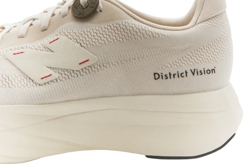 District Vision x New Balance FuelCell SC Elite v5 “Bone,” “Pearl Gray ...
