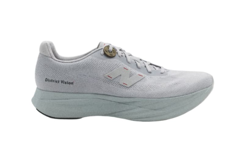 District Vision x New Balance FuelCell SC Elite v5 “Bone,” “Pearl Gray ...