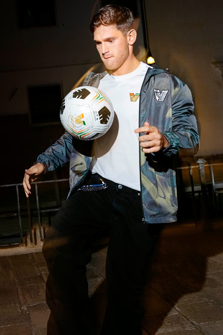 Venezia FC x NOCTA 25/26 Lion Camo Rain Jacket Release Info | Hypebeast