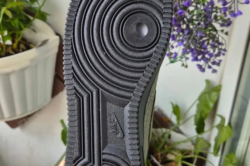 Nike Air Force 1 Low "Morse Code Croc Skin" Release | Hypebeast