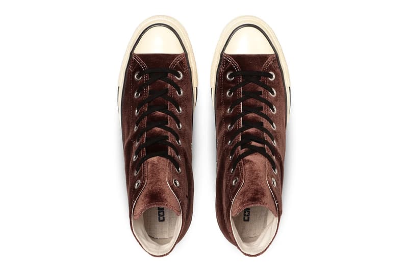 Converse All Star Aged Velvet Hi “Brown/Black” Release Info | Hypebeast