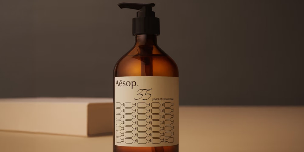 Aesop Resurrection Aromatique Hand Wash 35th Anniversary Release Info ...