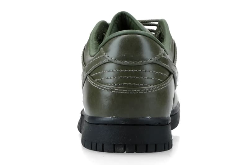 Nike Dunk Low PRM「Black」與「Army Olive」配色詳情資訊 | Hypebeast