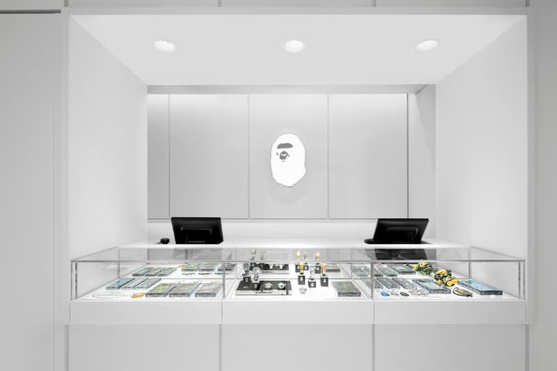 BAPE's First All-White Concept Store & Cafe HK | Hypebeast